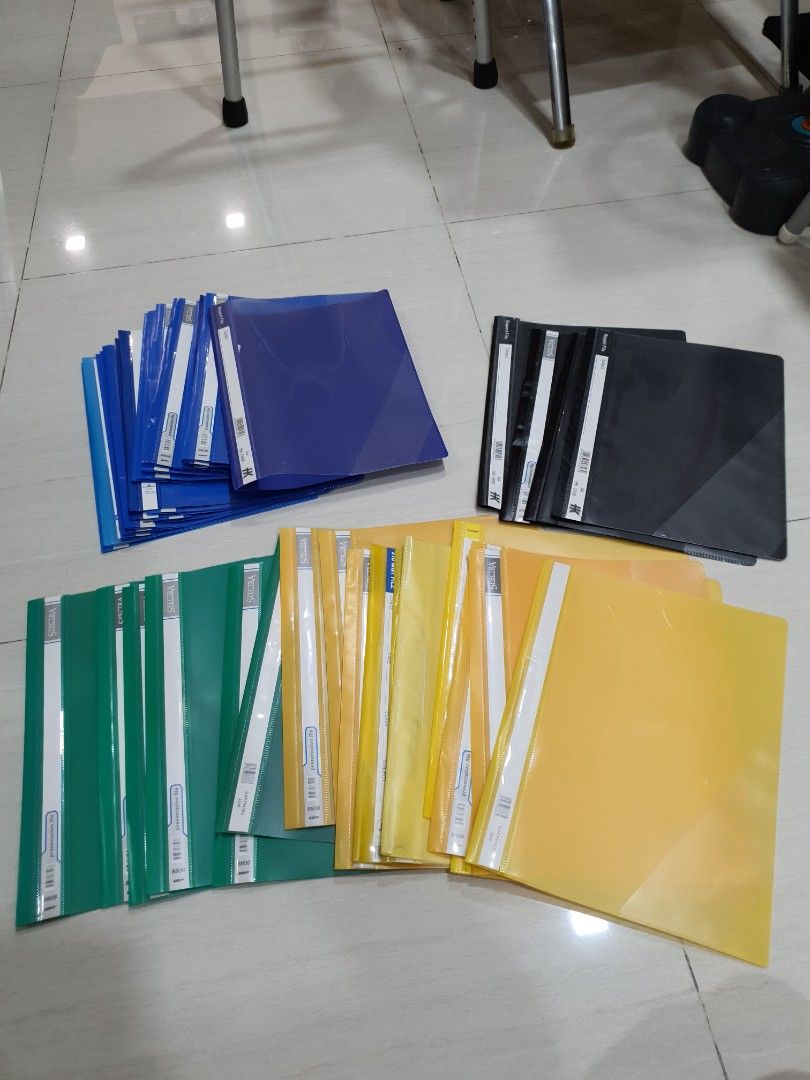PP files and clear folders, Hobbies & Toys, Stationery & Craft ...