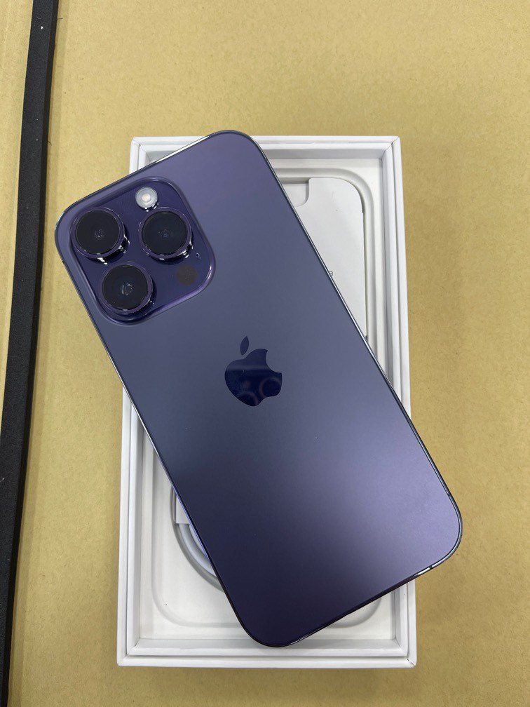 {PRE-LOVED} iPhone 14 Pro (128GB ; Deep Purple}, Mobile Phones ...