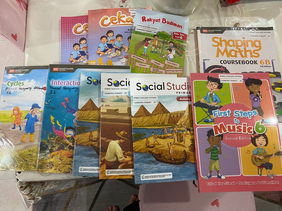 Primary 6 Schoolbooks, Hobbies & Toys, Books & Magazines, Textbooks on ...