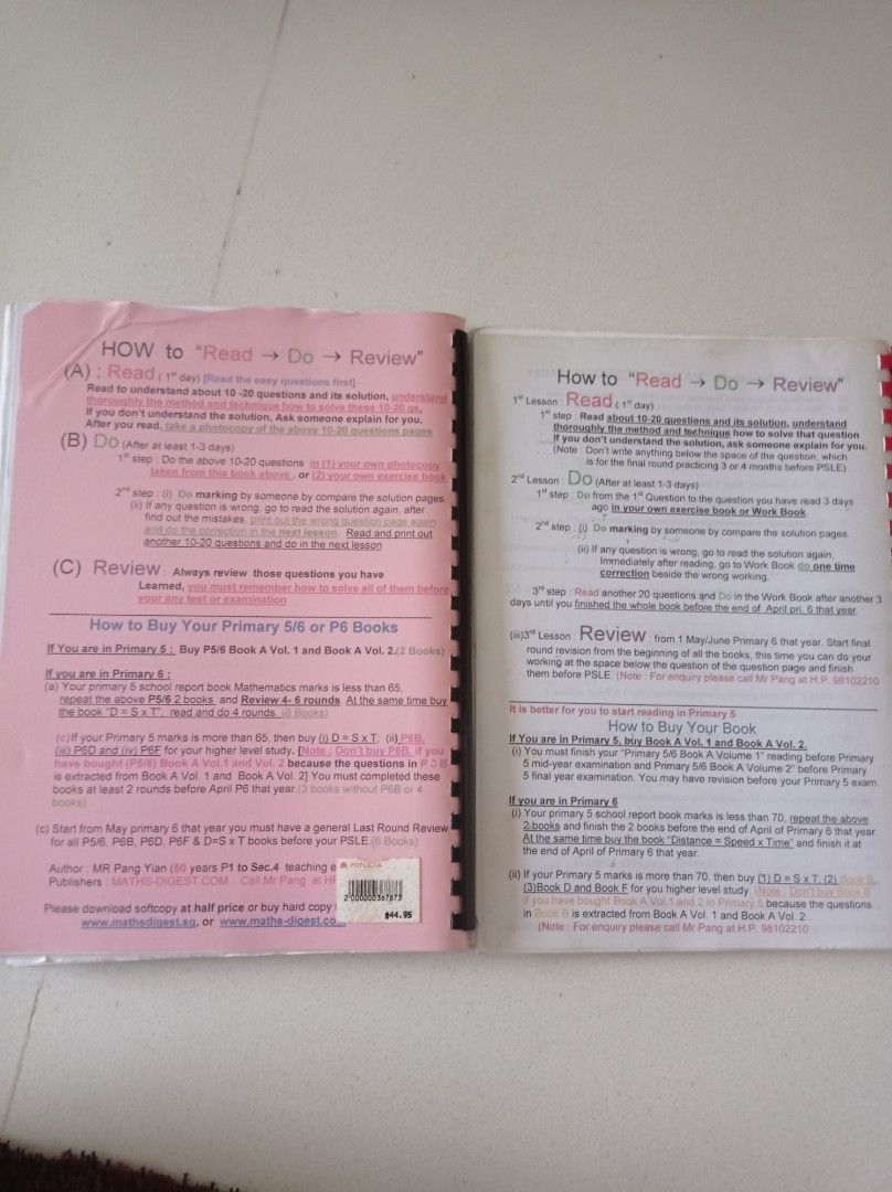 PSLE P6 Maths Challenging Exam Questions, Hobbies & Toys, Books ...