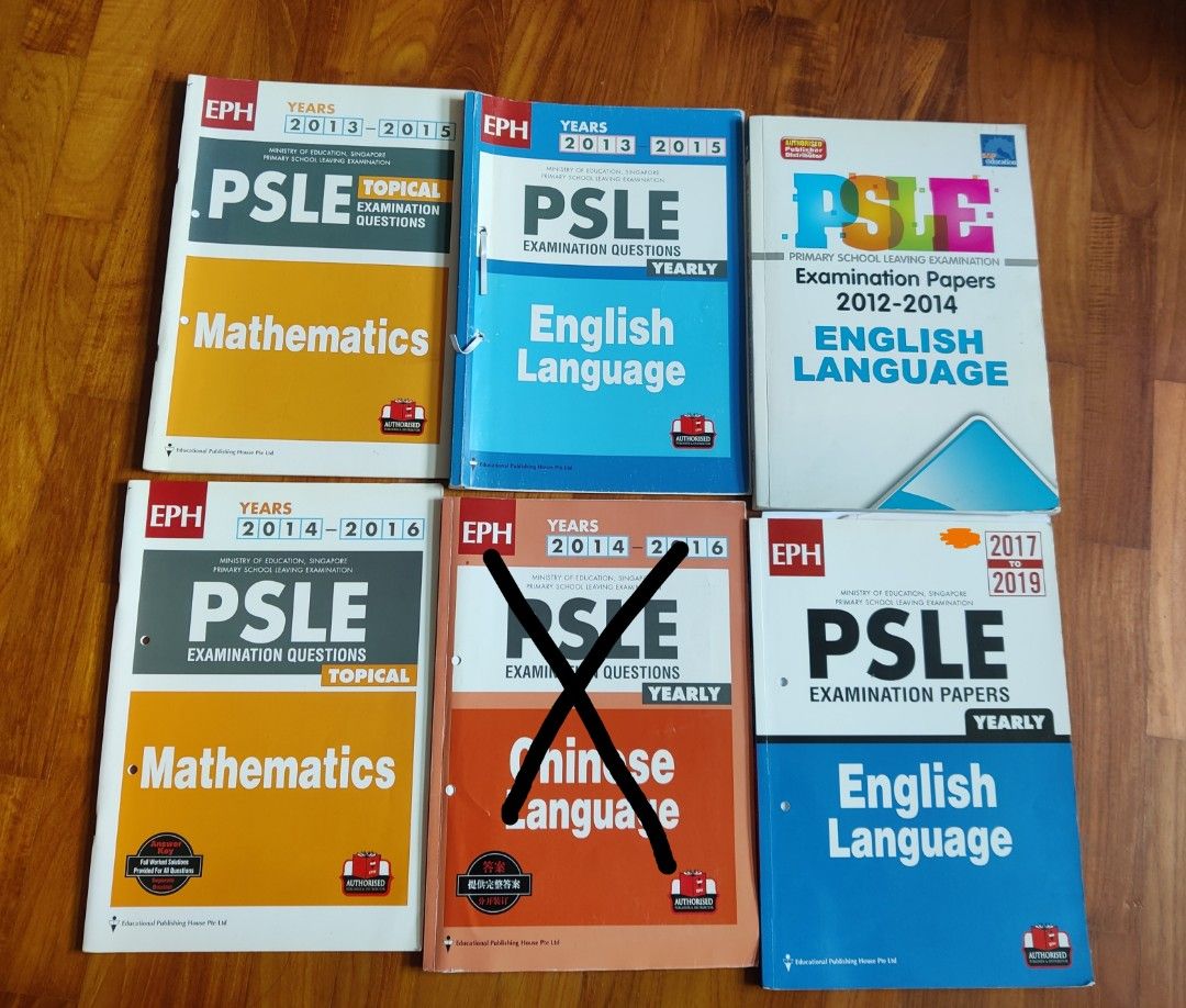 PSLE (Past Years Exam Papers) Assessment Books, Hobbies & Toys, Books ...