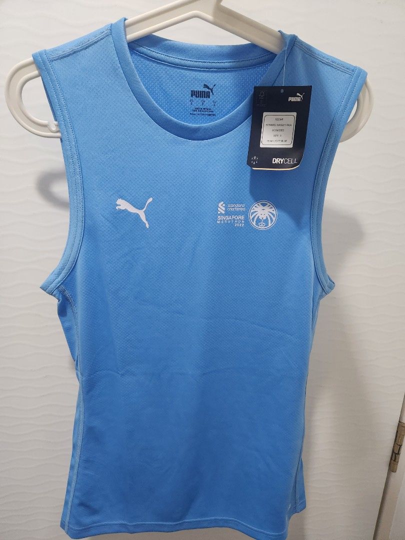 Puma Dry cell Running Singlet - SCSM 2022 - Male - S size - Team Light ...