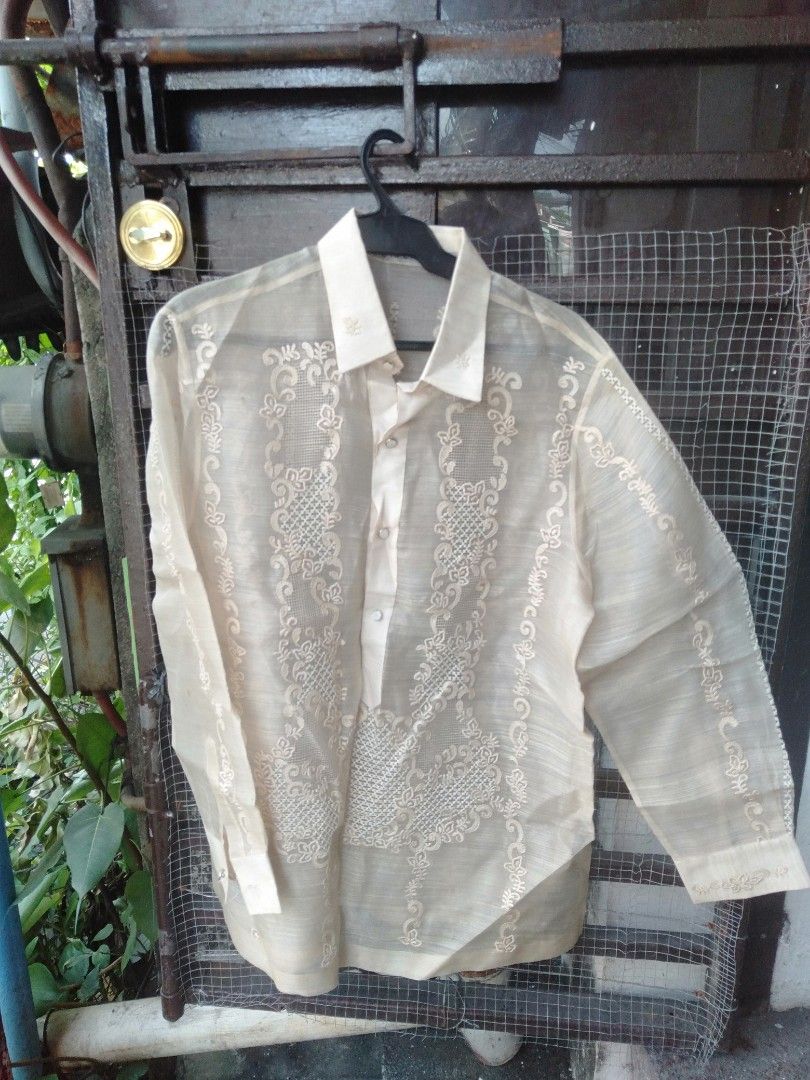 Rajo Laurel barong tagalog pinya with beautiful handmade embroidery ...