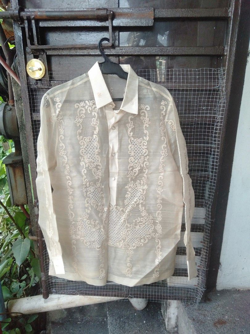 Rajo Laurel barong tagalog pinya with beautiful handmade embroidery ...