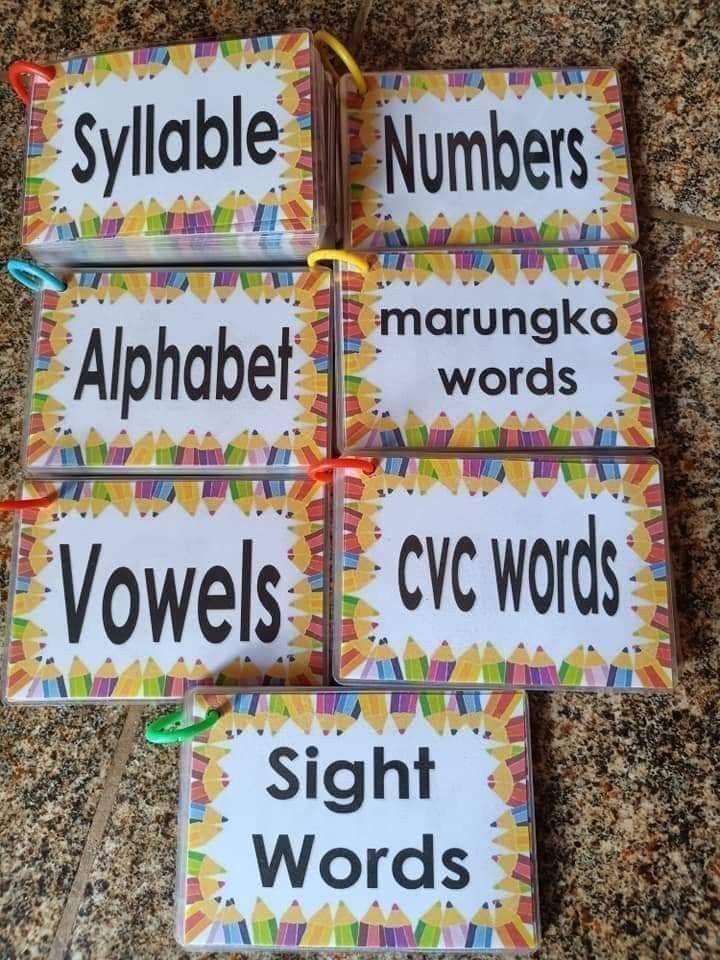 Reading flashcards, Hobbies & Toys, Stationary & Craft, Stationery ...