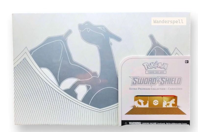 [FREE POS]Charizard Ultra Premium Collection Box Pokemon Card Sword ...