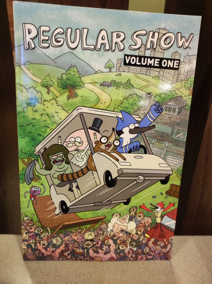 Regular show cartoon network volume 1 rare copy, Hobbies & Toys, Books ...