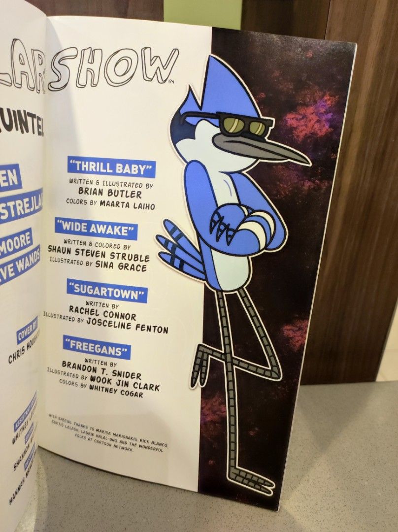 Regular show cartoon network volume 1 rare copy, Hobbies & Toys, Books ...