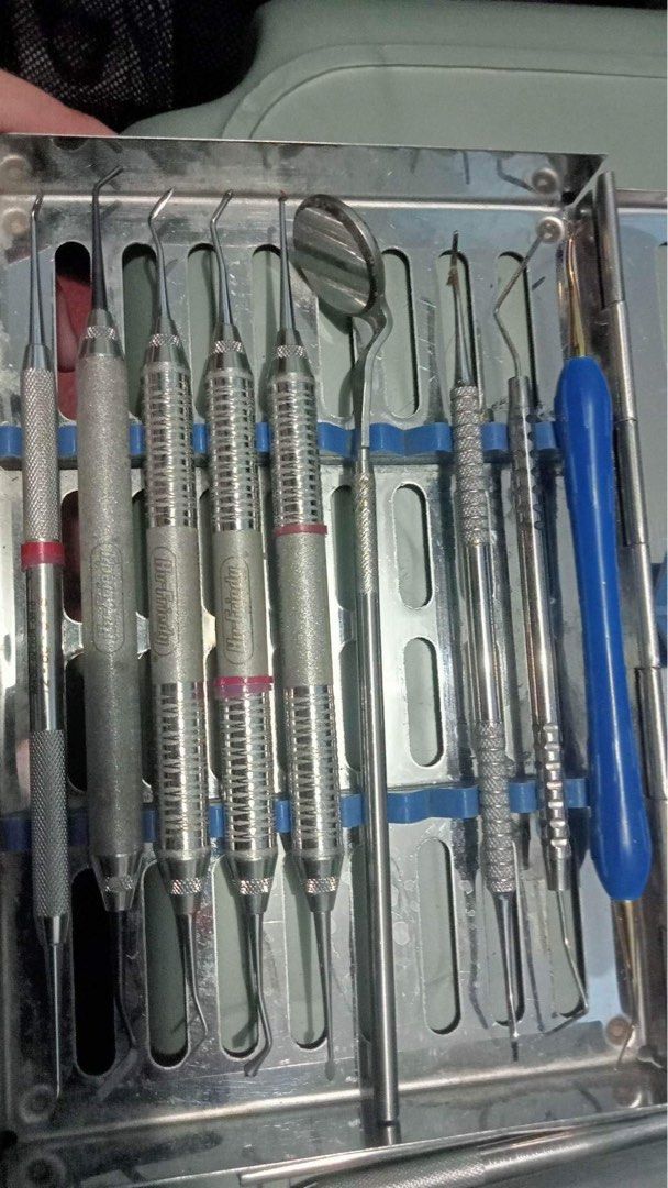 resto set hand instrument (hu friedy), Health & Nutrition, Medical ...