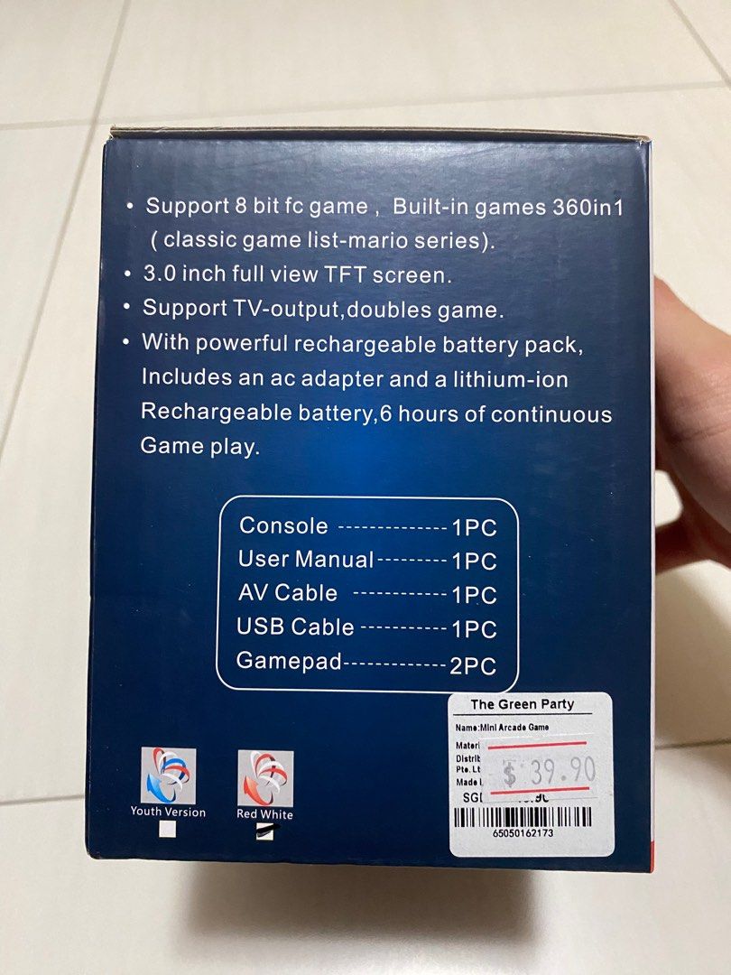 Retro Arcade FC Machine, Hobbies & Toys, Toys & Games on Carousell