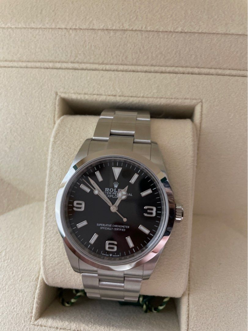Rolex Explorer 36mm, Luxury, Watches on Carousell