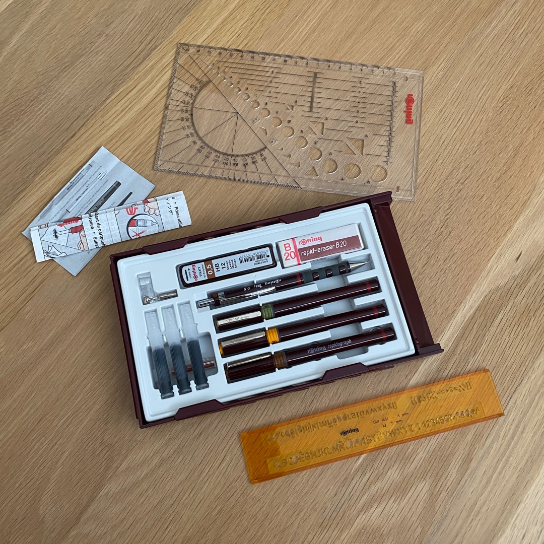 rotring isograph set