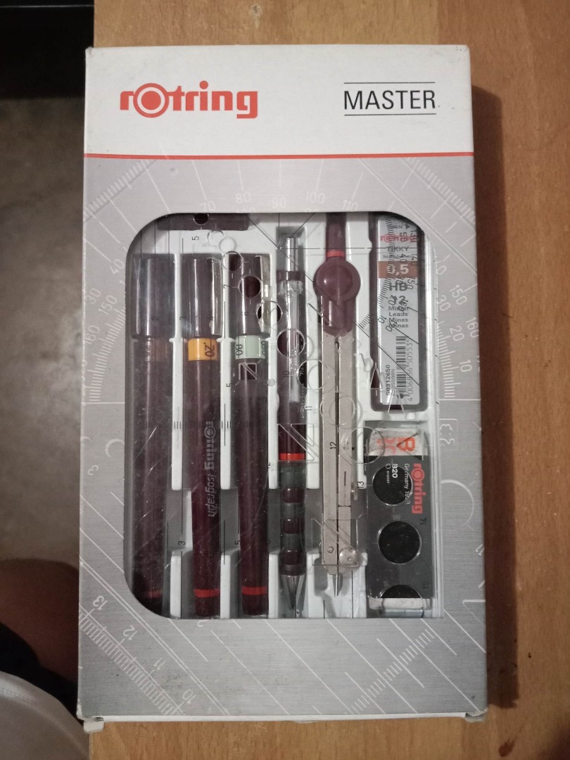 Rotring Master Set, Hobbies & Toys, Stationary & Craft, Stationery ...