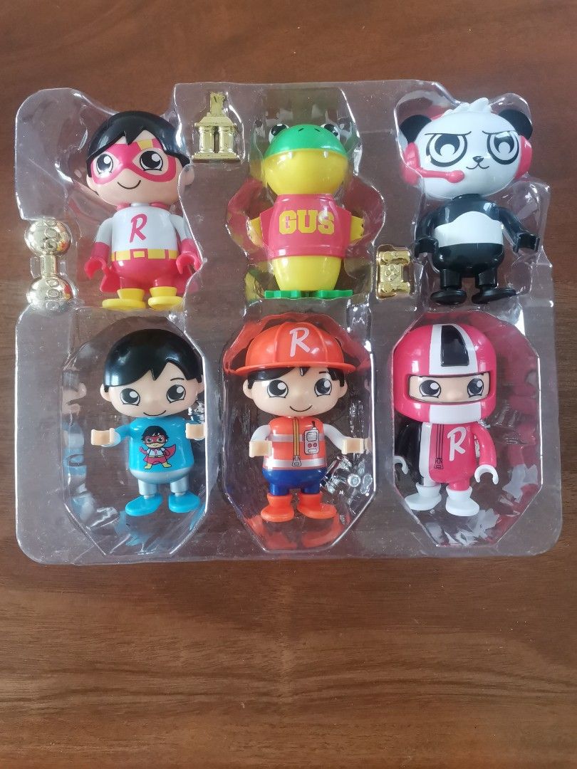 Ryan's World 6 pack Toy Figure Set, Hobbies & Toys, Toys & Games on ...