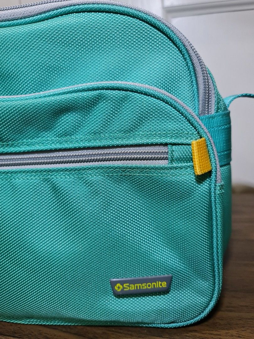 Samsonite original aqua crossbody unisex nylon bag, Women's Fashion ...