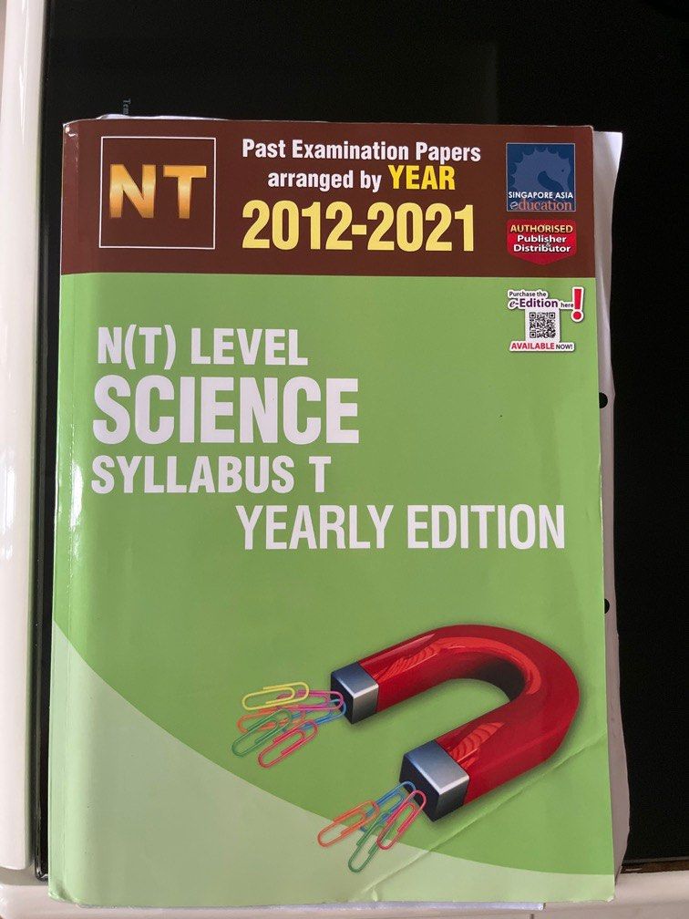 Science NT Level Ten Years Series (2012-2021) Yearly Edition, Hobbies ...