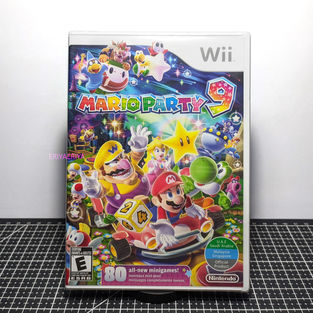 Sealed Mario Party 9 Nintendo Wii Game, Video Gaming, Video Games ...