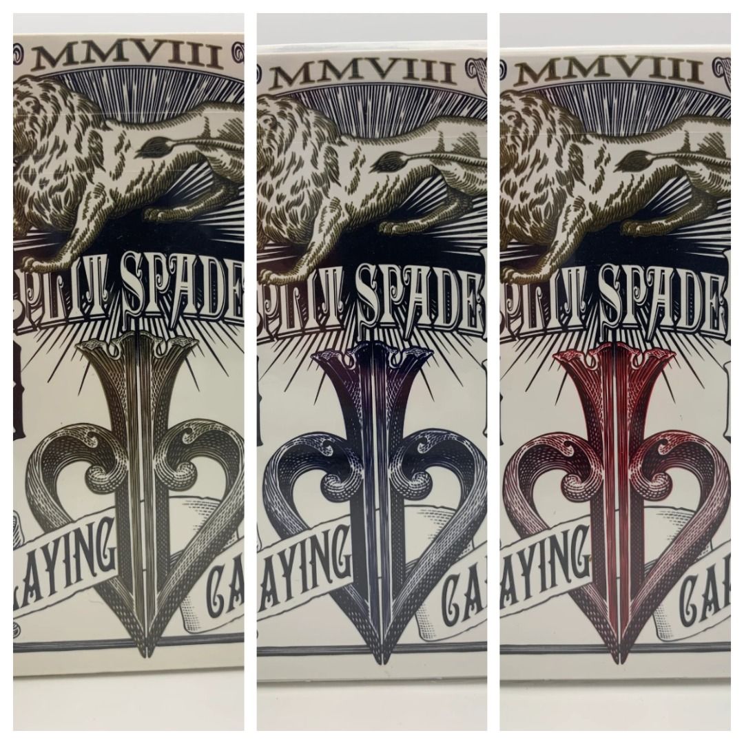 [Sealed] Split Spades Playing Cards, Hobbies & Toys, Toys & Games on ...