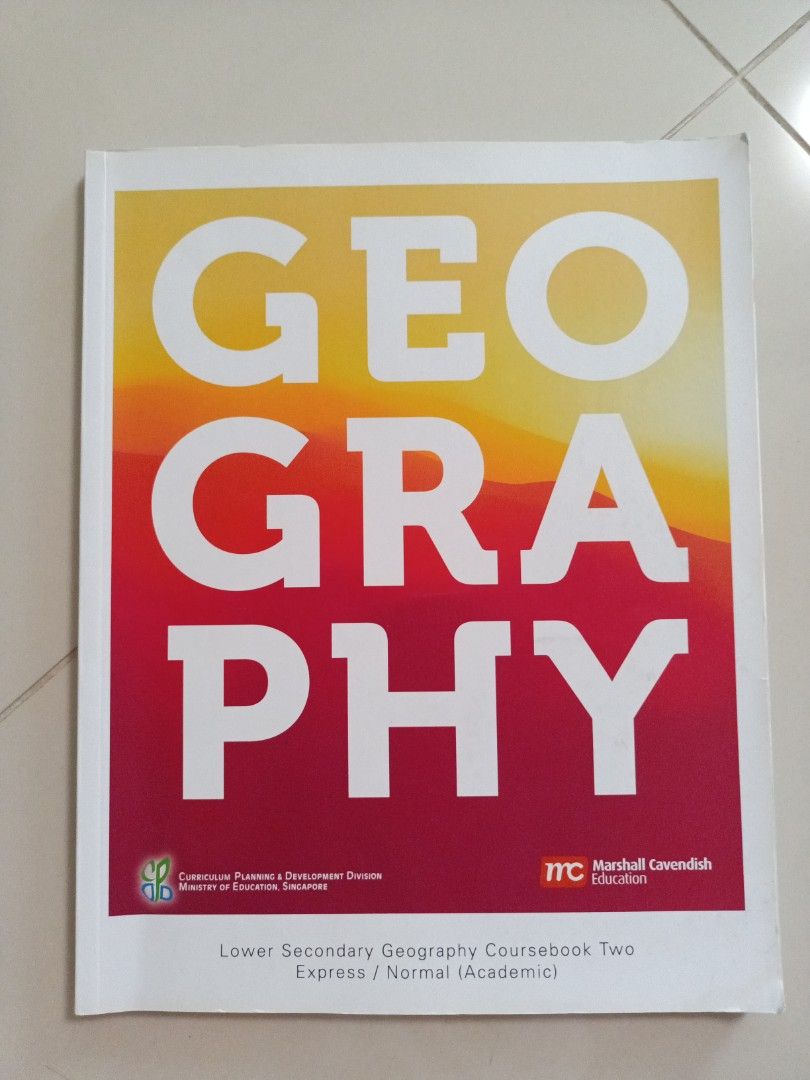 Sec 2 Geography textbook, Hobbies & Toys, Books & Magazines, Textbooks ...