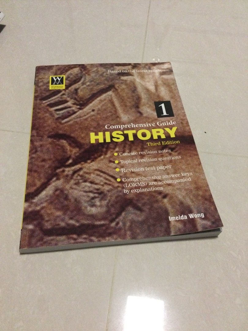 Secondary 1 HISTORY with comprehensive guide, latest 2021 syllabus ...