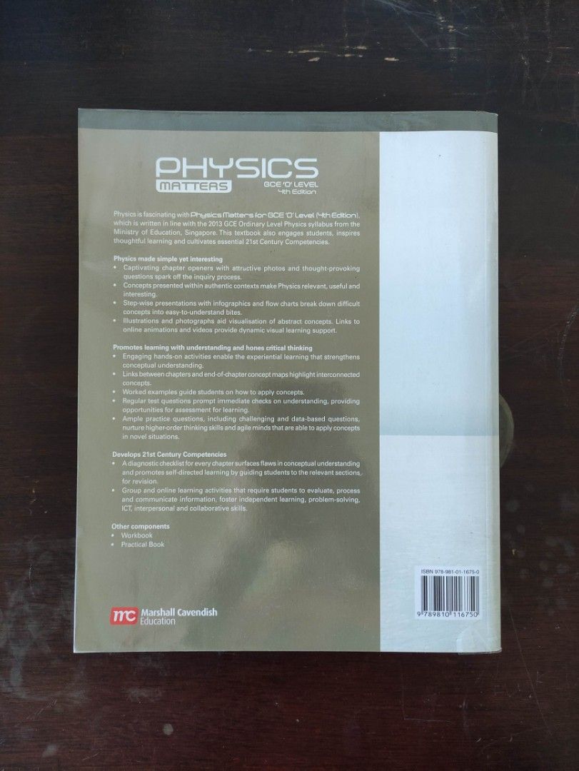 Secondary 3&4 Physics Matters Science Textbook (Pure Physics), Hobbies ...