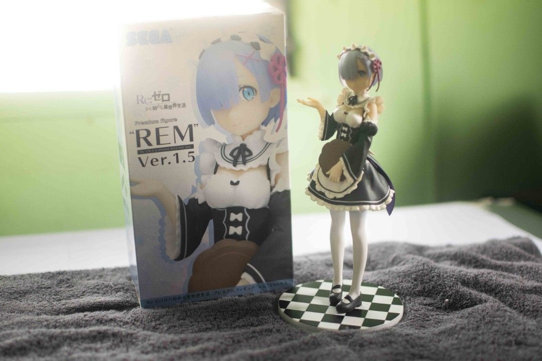 SEGA Re: Zero Rem Figure With Box 2nd Hand, Hobbies & Toys, Toys ...