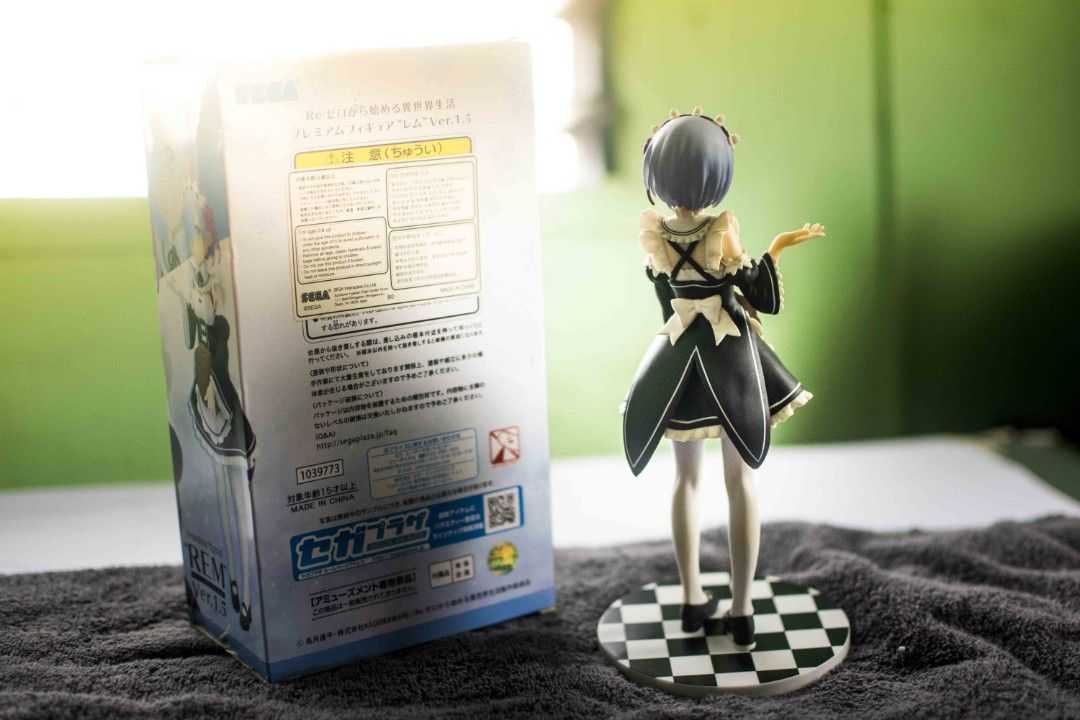 SEGA Re: Zero Rem Figure With Box 2nd Hand, Hobbies & Toys, Toys ...