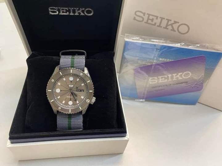 Seiko Naruto Nato Leather Automatic Watch Limited edition, Men's ...