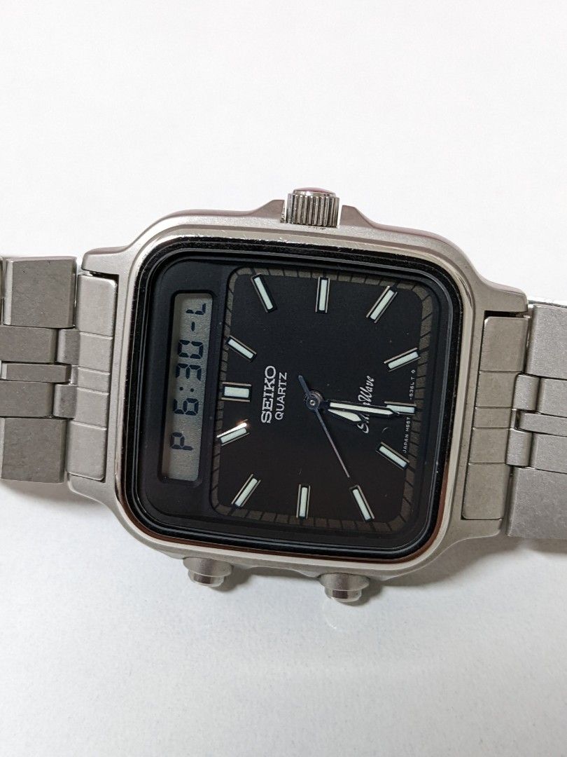 SEIKO SILVERWAVE ANA-DIGI VINTAGE 1983, Men's Fashion, Watches ...