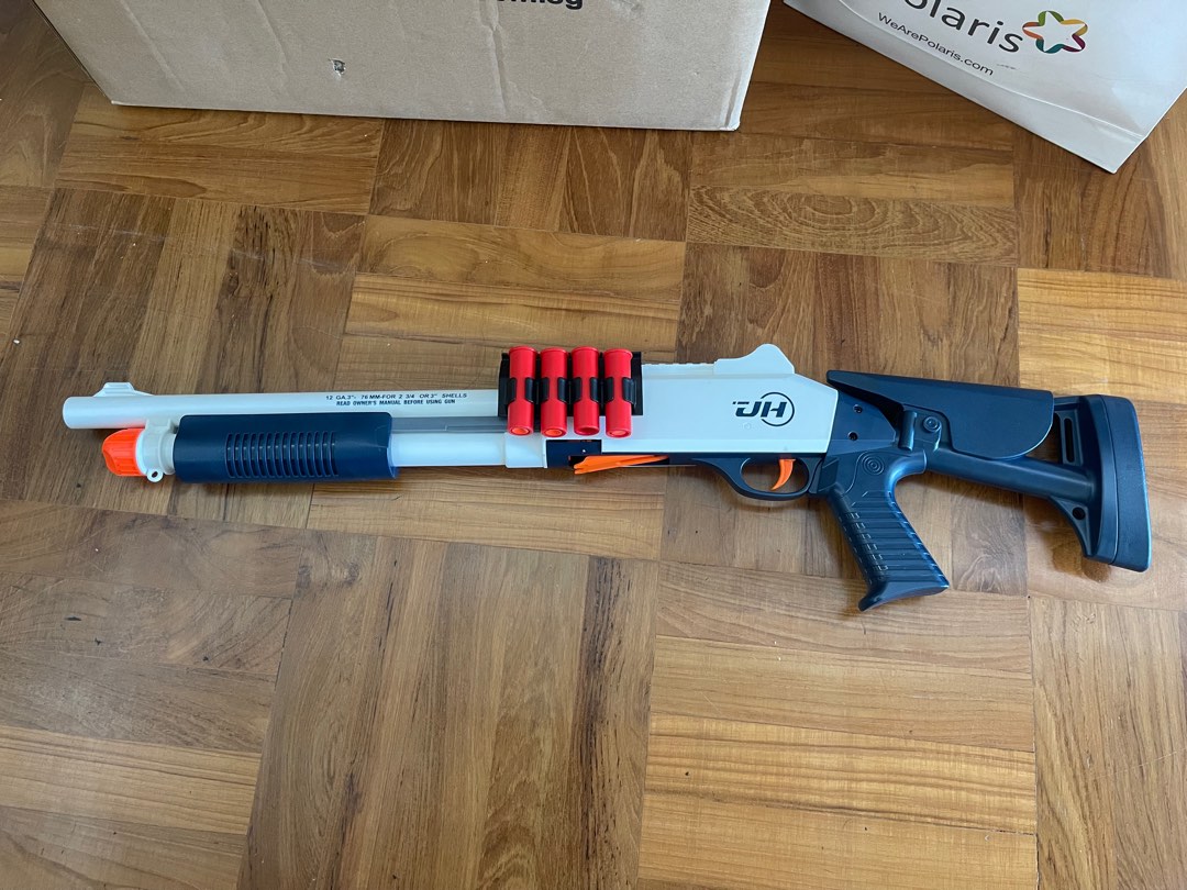 Shell ejecting shotgun dart blaster nerf, Hobbies & Toys, Toys & Games ...