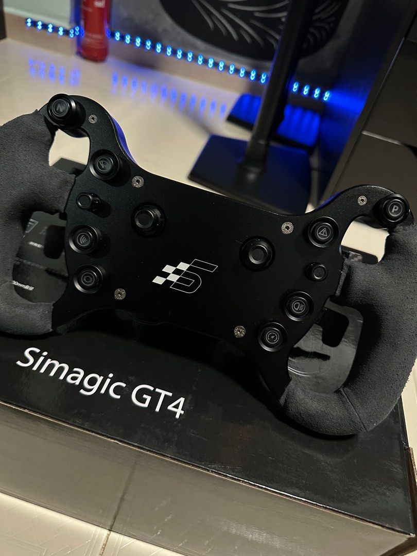 SIMAGIC GT4 Dual Clutch Version SIM RACING WHEEL Sim Rig Aluminium ...