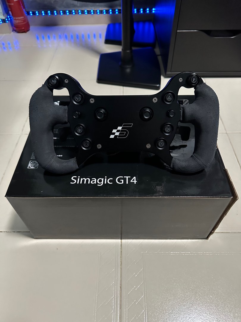 SIMAGIC GT4 Dual Clutch Version SIM RACING WHEEL Sim Rig Aluminium ...