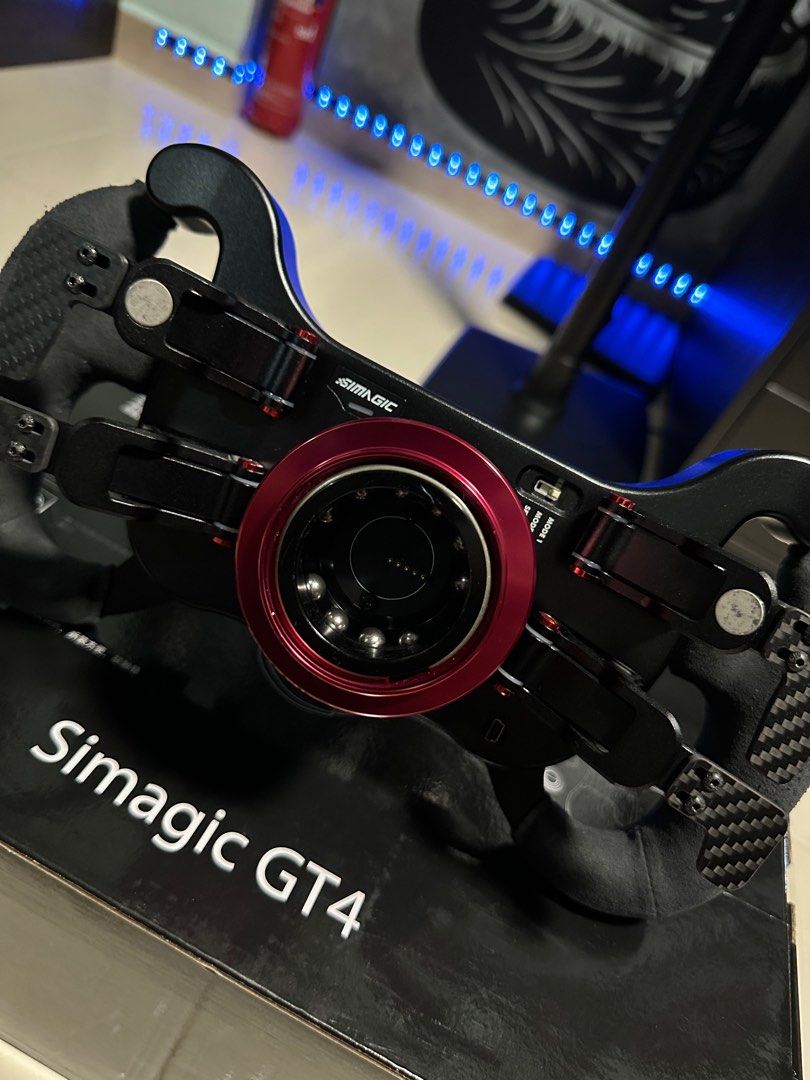 SIMAGIC GT4 Dual Clutch Version SIM RACING WHEEL Sim Rig Aluminium ...