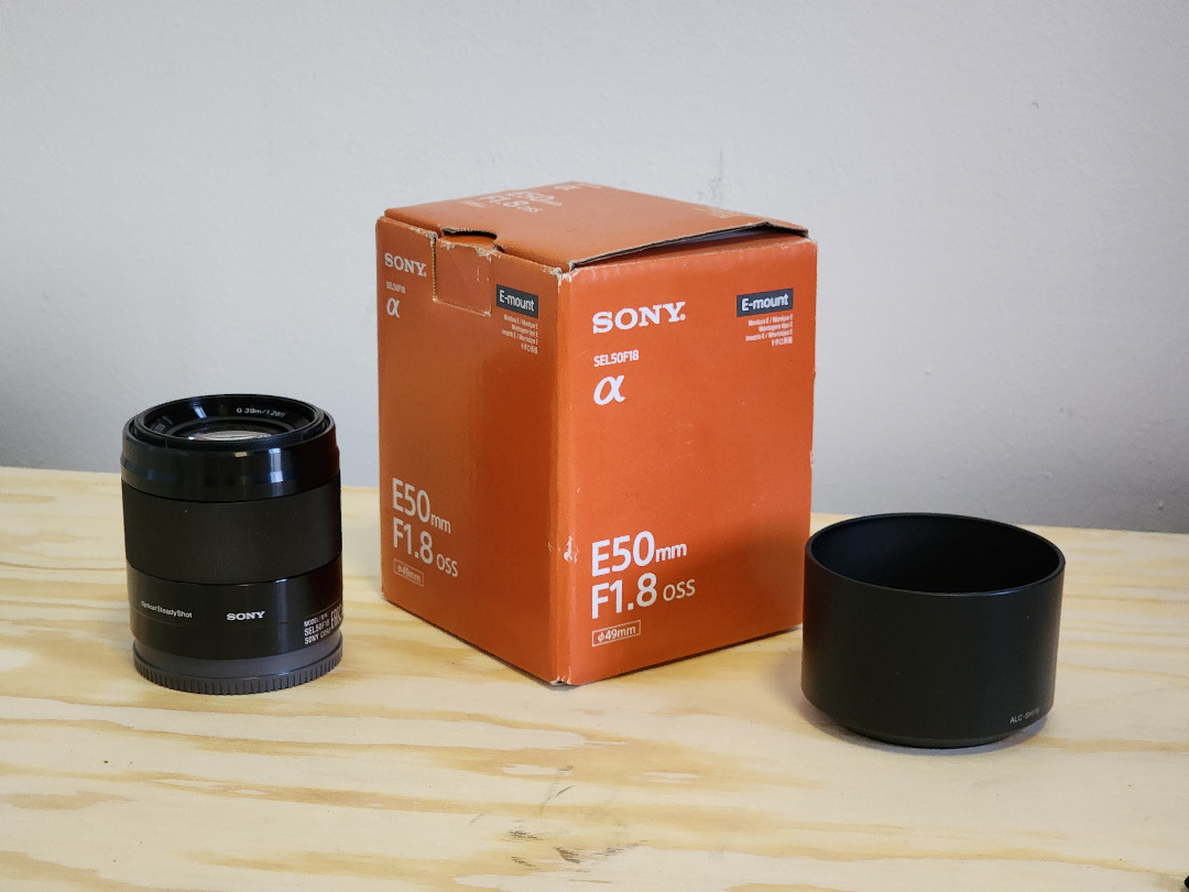 Sony 50mm 1.8, Photography, Lens & Kits on Carousell