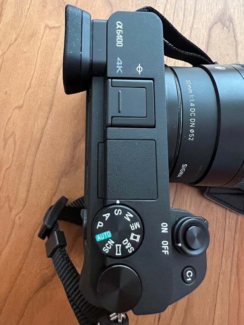 Sony A6400 + Sigma 30mm f/1.4, Photography, Cameras on Carousell