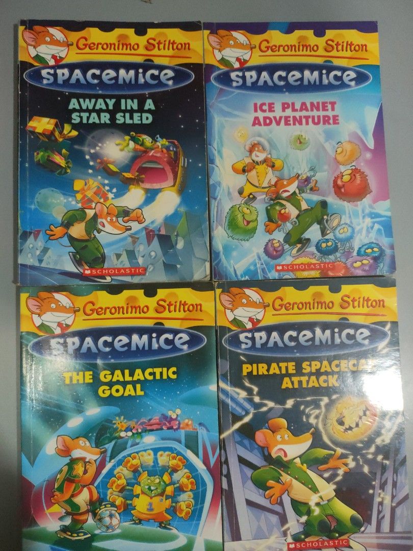 Spacemice Geronimo stilton books, Hobbies & Toys, Books & Magazines ...