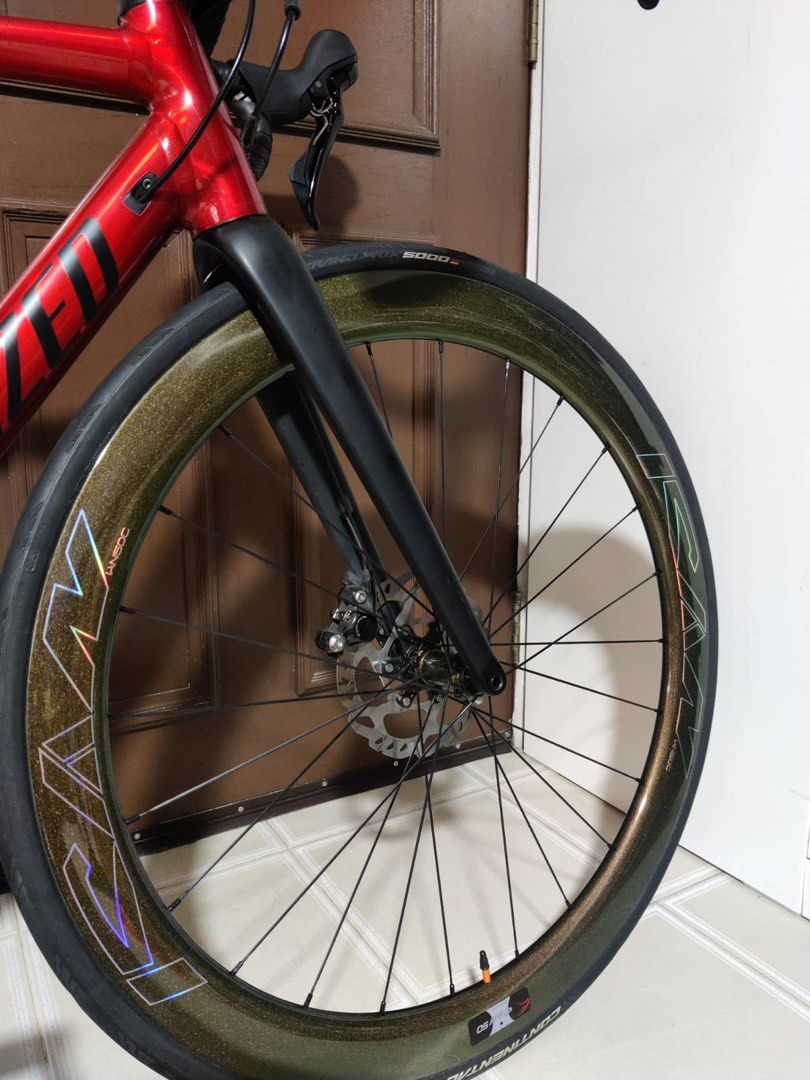 Specialized allez sprint size 54 ican carbon wheel 11 speed gp5k tubolito sworks stem, Sports ...