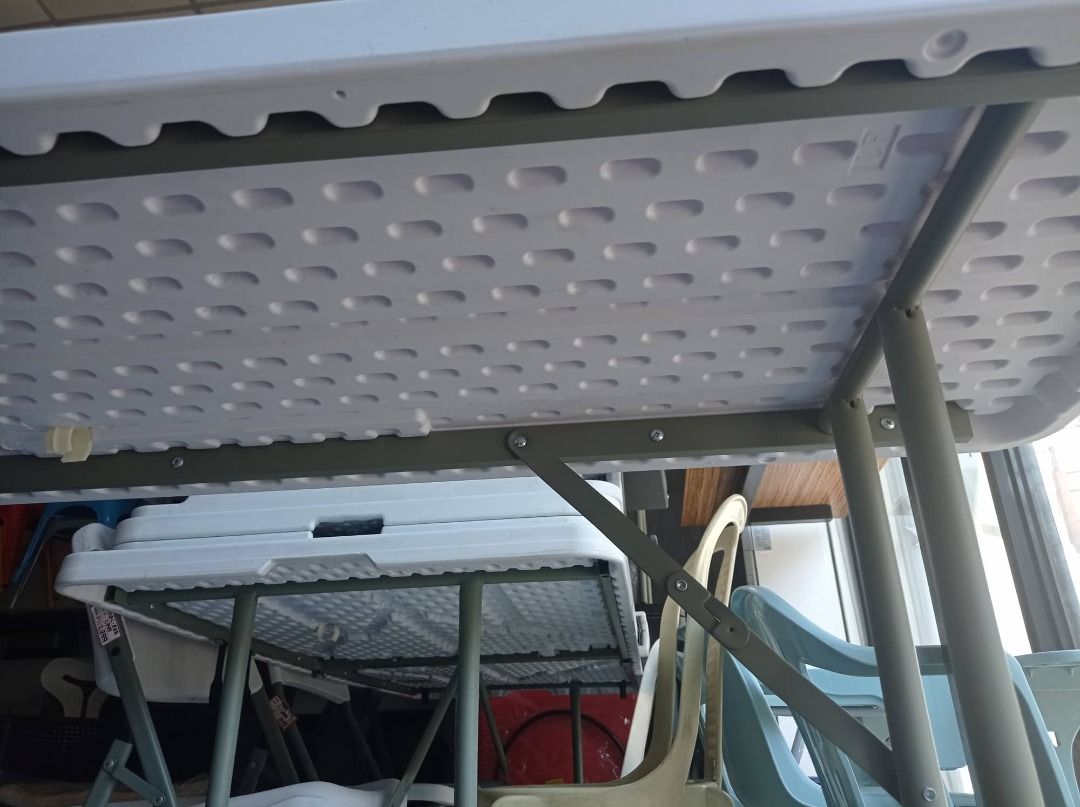 ST-1872S SUMO Solid Top Rectangular Training Table with Foldable Steel ...