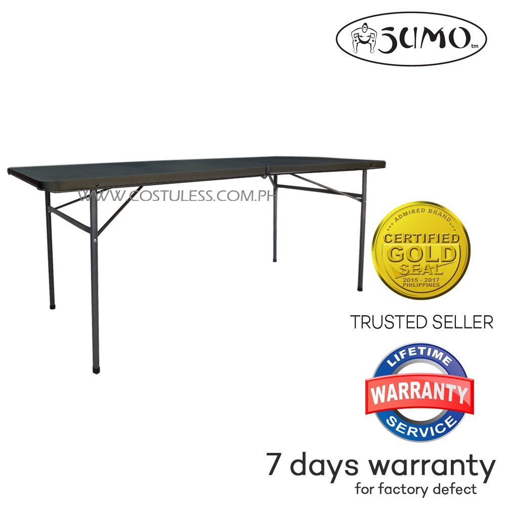 ST-7130PF Sumo Rectangular 6ft. Solid top Residential Grade table with ...