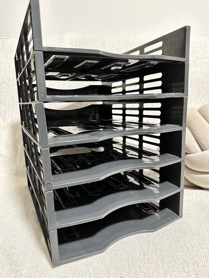 Stackable In Out Tray Paper Organiser, Hobbies & Toys, Stationery ...
