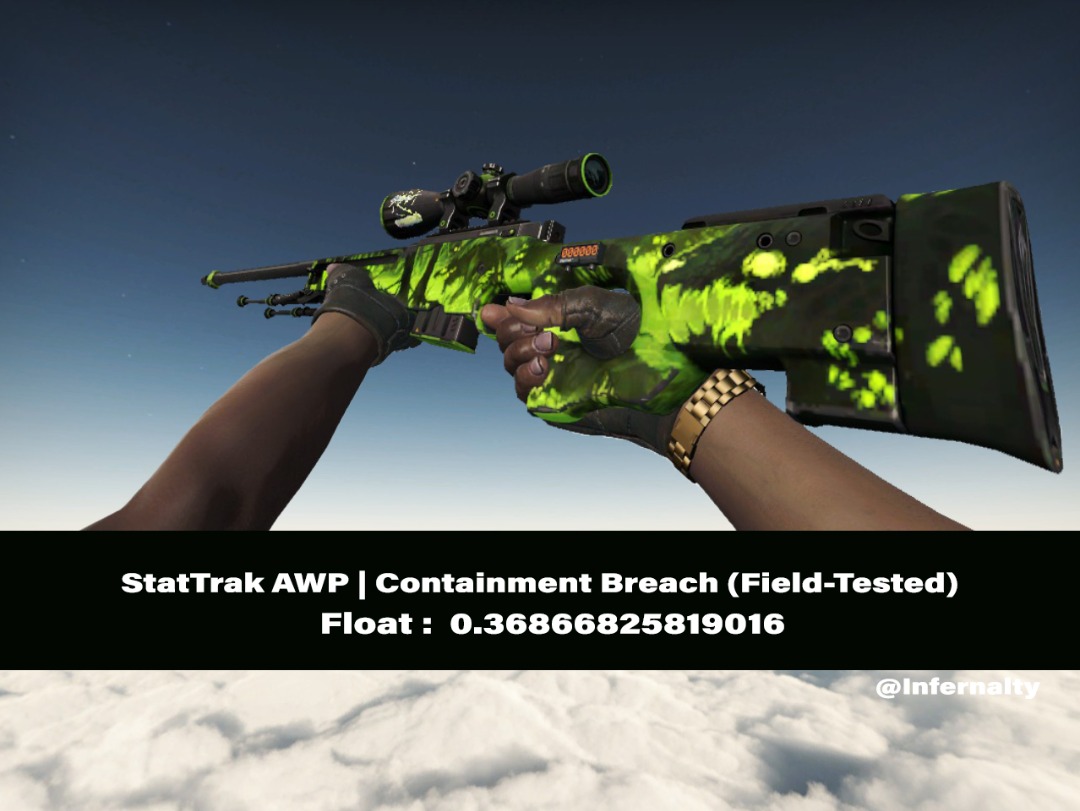 StatTrak AWP Containment Breach FT CSGO SKINS KNIVES, Video Gaming, Gaming Accessories, In-Game ...