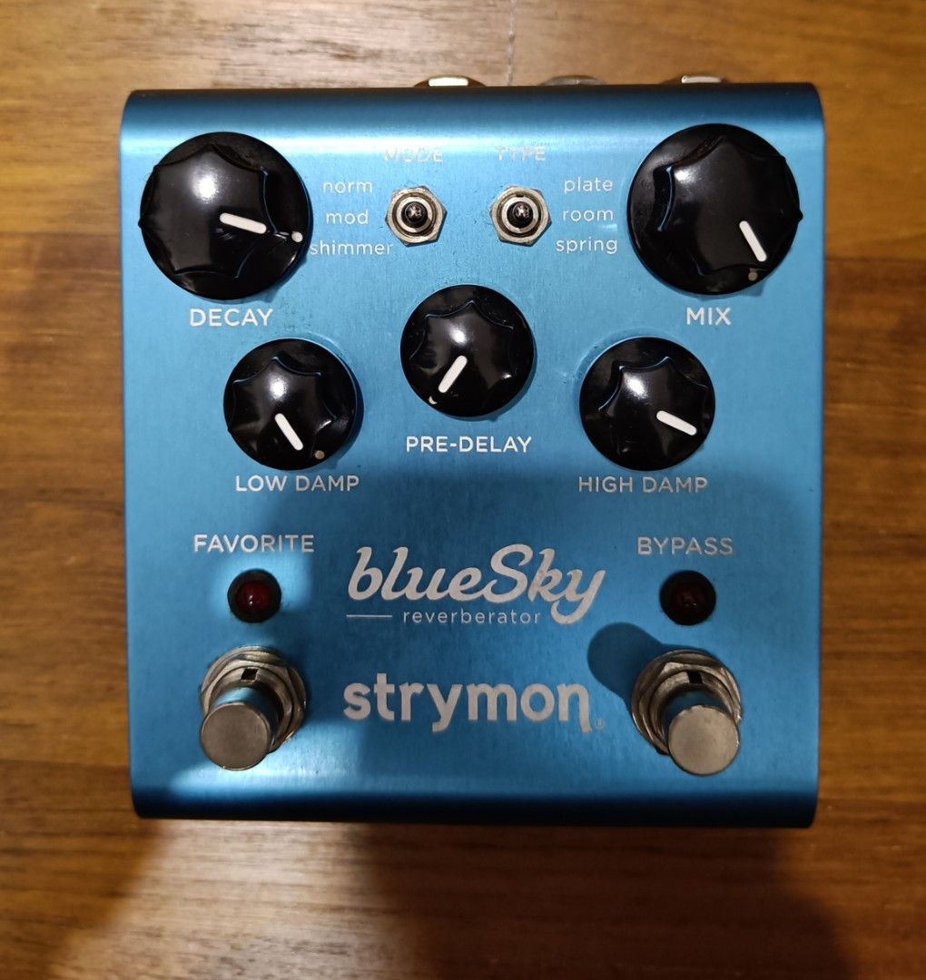Strymon BlueSky Reverb pedal, Hobbies & Toys, Music & Media, Musical ...