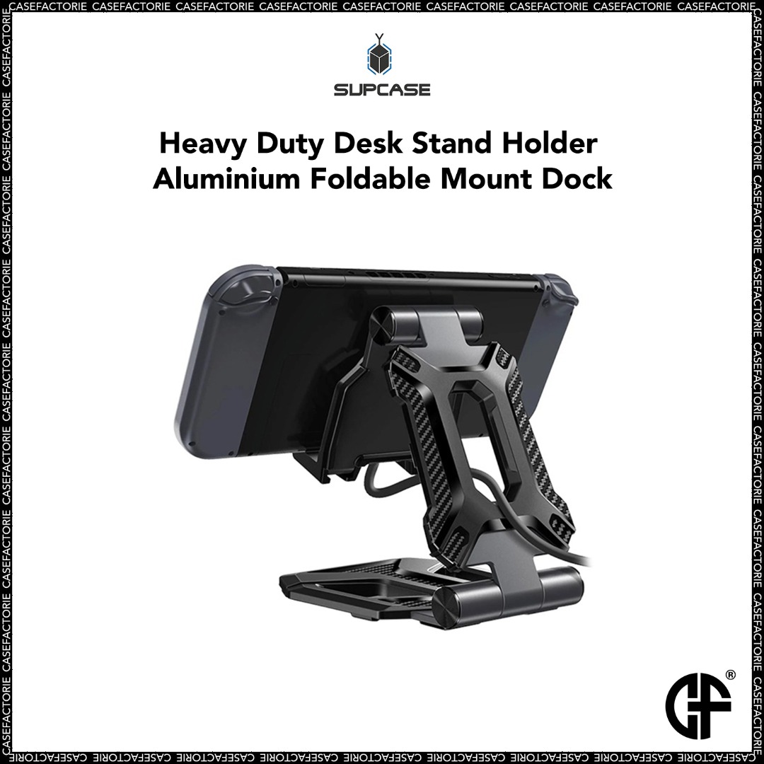 Supcase Heavy Duty Desk Stand Holder Aluminium Foldable Mount Dock ...