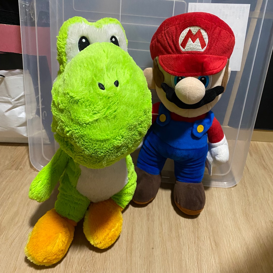 Super Mario & Yoshi Plush Toy, Hobbies & Toys, Toys & Games on Carousell