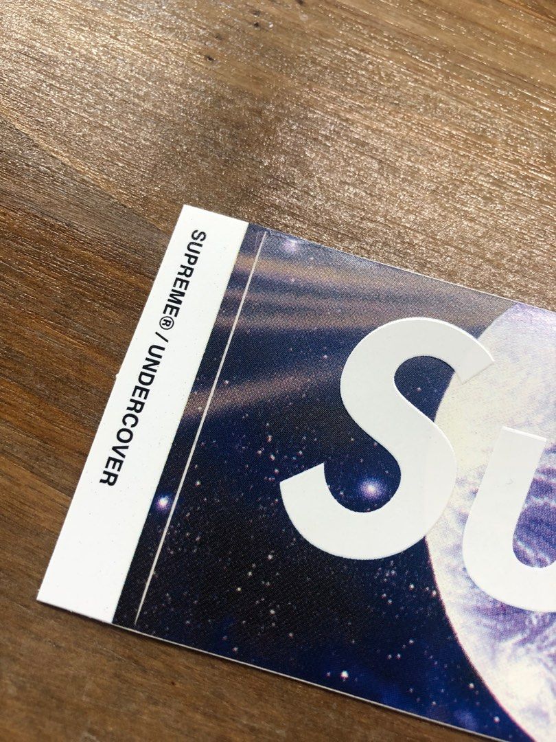 Supreme x undercover /box sticker, 男裝, 手錶及配件, 飾物架、飾物盒、飾物收納盒 - Carousell