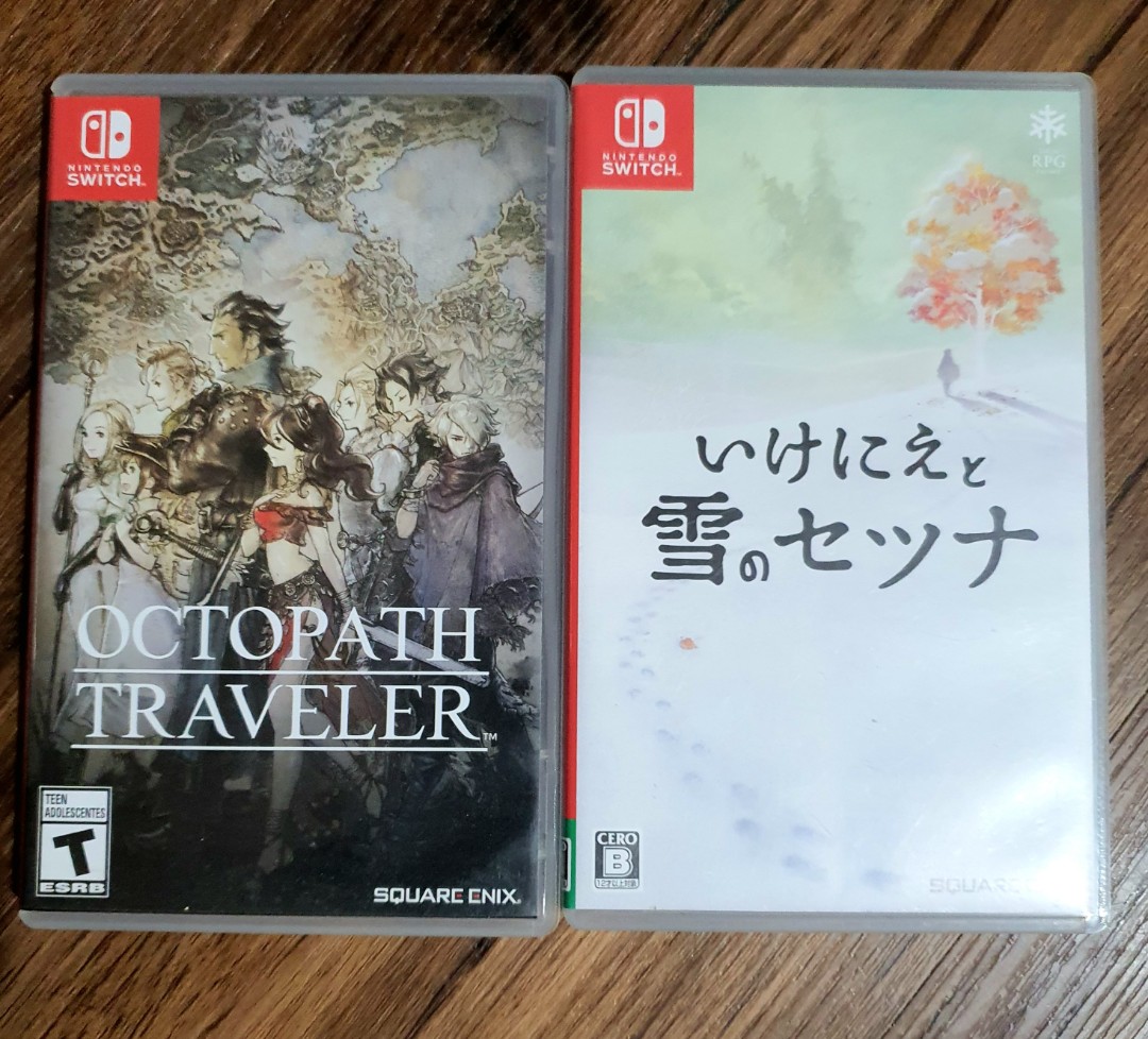 switch games octopath traveller i am setsuna, Video Gaming, Video Games ...