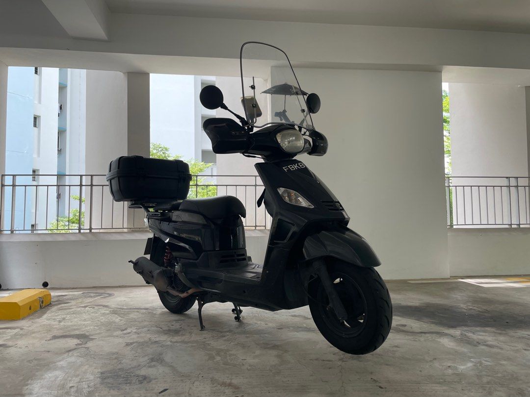 SYM Combiz 125, Motorcycles, Motorcycles for Sale, Class 2B on Carousell
