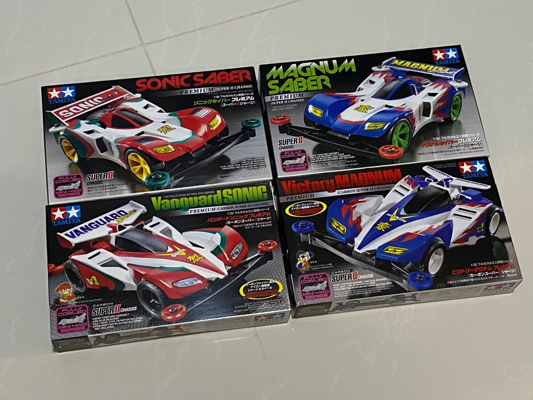 Tamiya Mini 4WD set, Hobbies & Toys, Toys & Games on Carousell