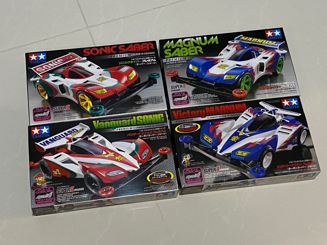Tamiya Mini 4WD set, Hobbies & Toys, Toys & Games on Carousell