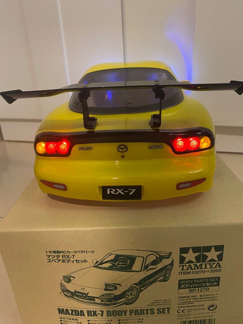Tamiya RX-7, 興趣及遊戲, 玩具 & 遊戲類 - Carousell